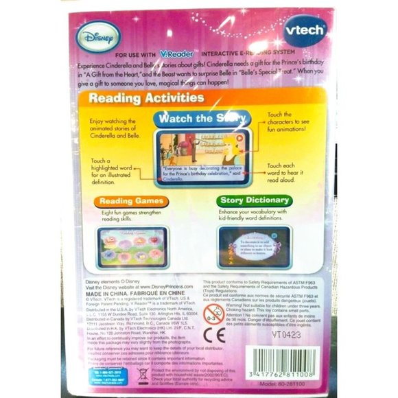 VTech | Other | Vtech Vreader Disney Princess Letters Beginning Sounds ...